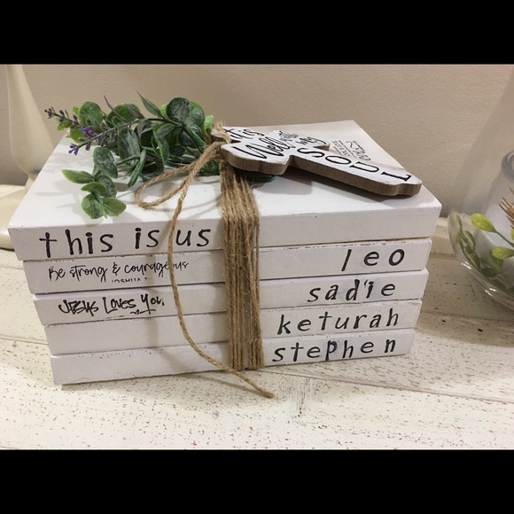 Other | Made To Order Book Stack | Poshmark